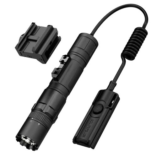 GL6 Flashlight 1600 Lumens with Green Laser - Rechargeable + Picatinny ...